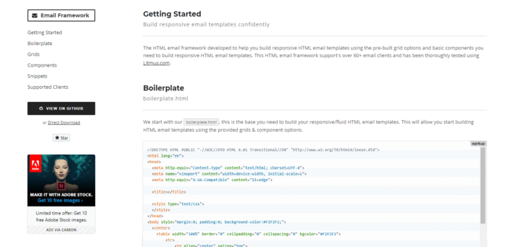 15+ Best Responsive Email Frameworks - Themez Hub