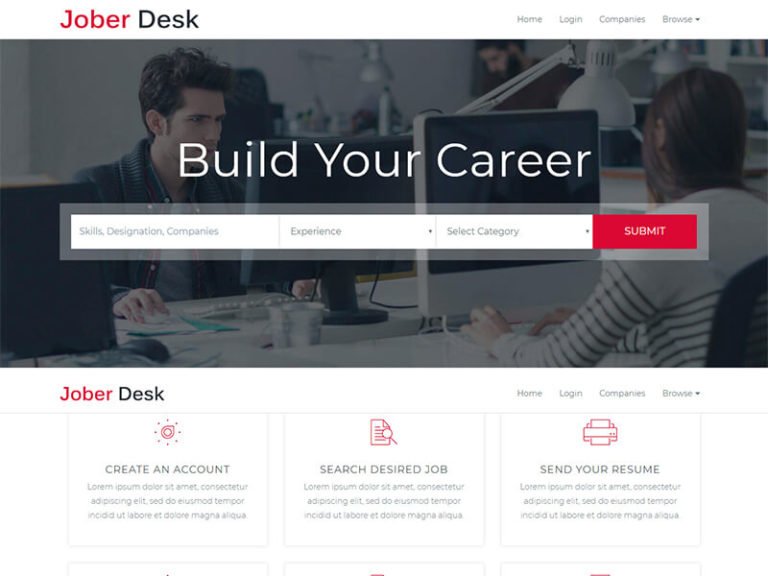 Jober Desk- Makes your job easier with high-quality job templates